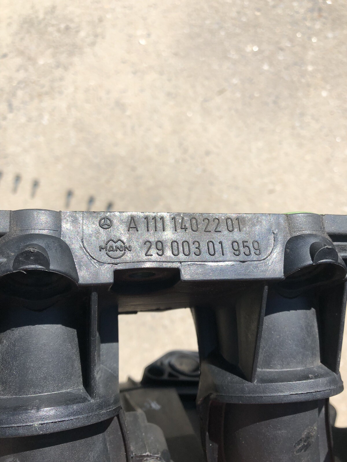 Mercedes-Benz R170 SLK (97-04) M111 Kompressor Intake Manifold | eBay