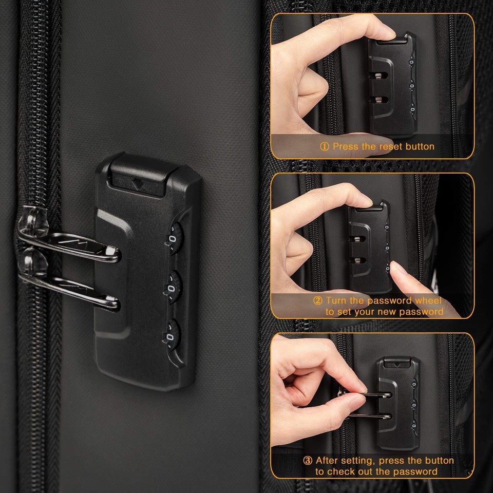 MTG Backpack Carrying Case- Card Game Case Hardshell Locking TCG Bag | eBay