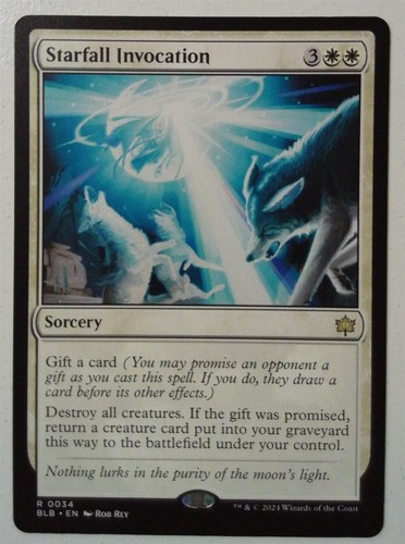 Starfall Invocation *Rare* Magic MtG x1 Bloomburrow | eBay
