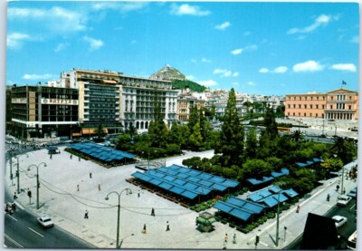 Postcard - Constitution Square - Athens, Greece | eBay