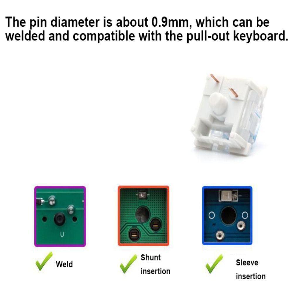 High Tech Keyboard Shaft Body Silent Linear Keyboard Accessories | eBay