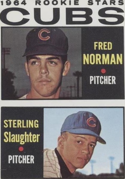 1964 Topps - 1964 Rookie Stars #469 Fred Norman, Sterling Slaughter (RC ...
