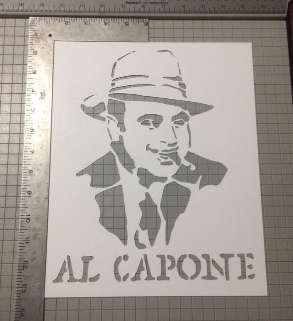 Al Capone Stencil Large | eBay