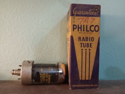 7A7 NOS Vacuum Tube. Gm Tested. With Box | eBay
