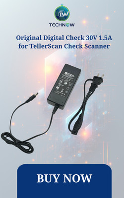 Original Digital Check 30V 1.5A for TellerScan TS215 TS230 TS240 Check ...