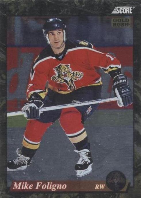 1993-94 Score - Mike Foligno #647 Canadian Gold Rush for sale online | eBay