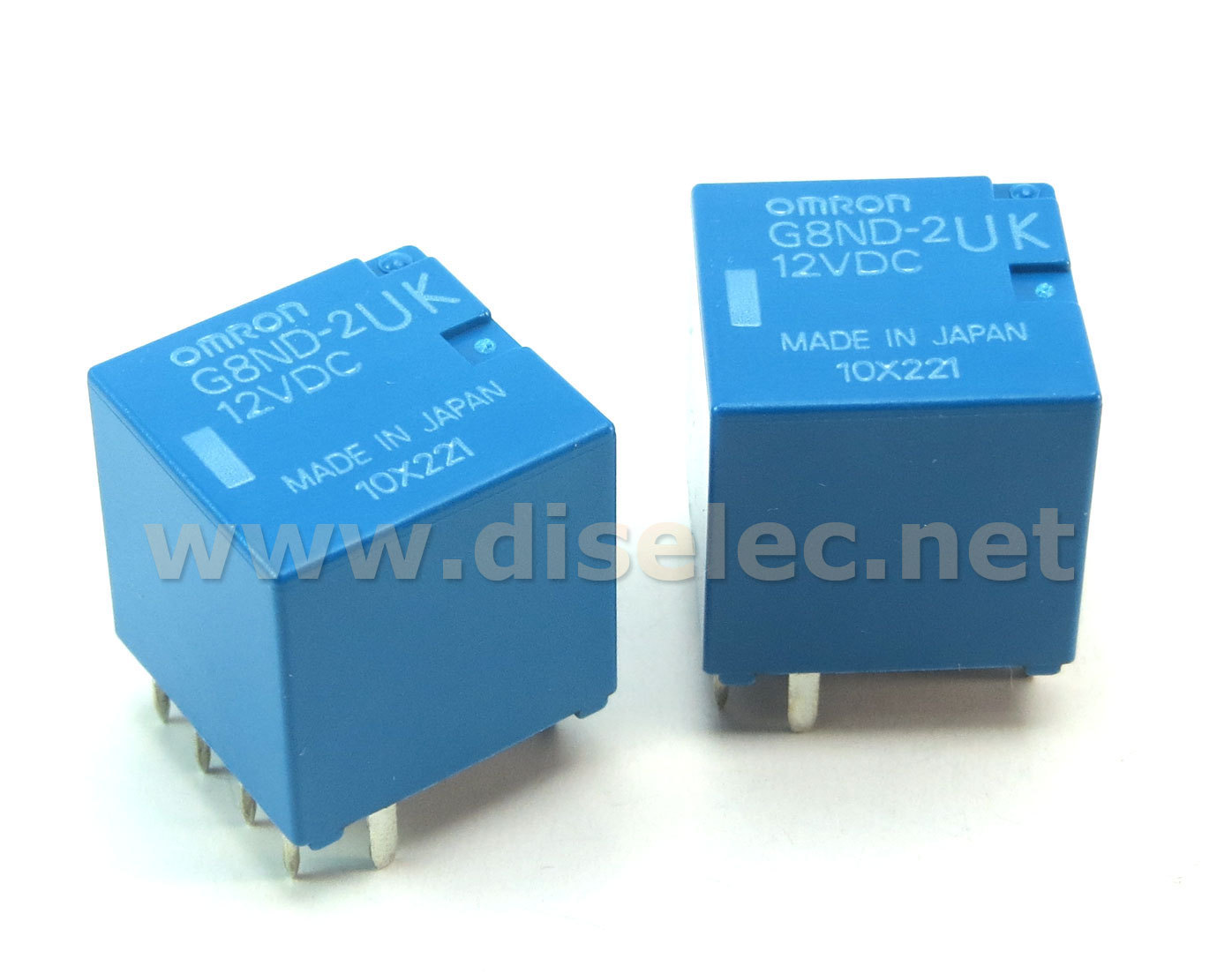 2 relays G8ND-2UK-12VDC OMRON; G8ND2UK12VDC - New factory - RENAULT ...