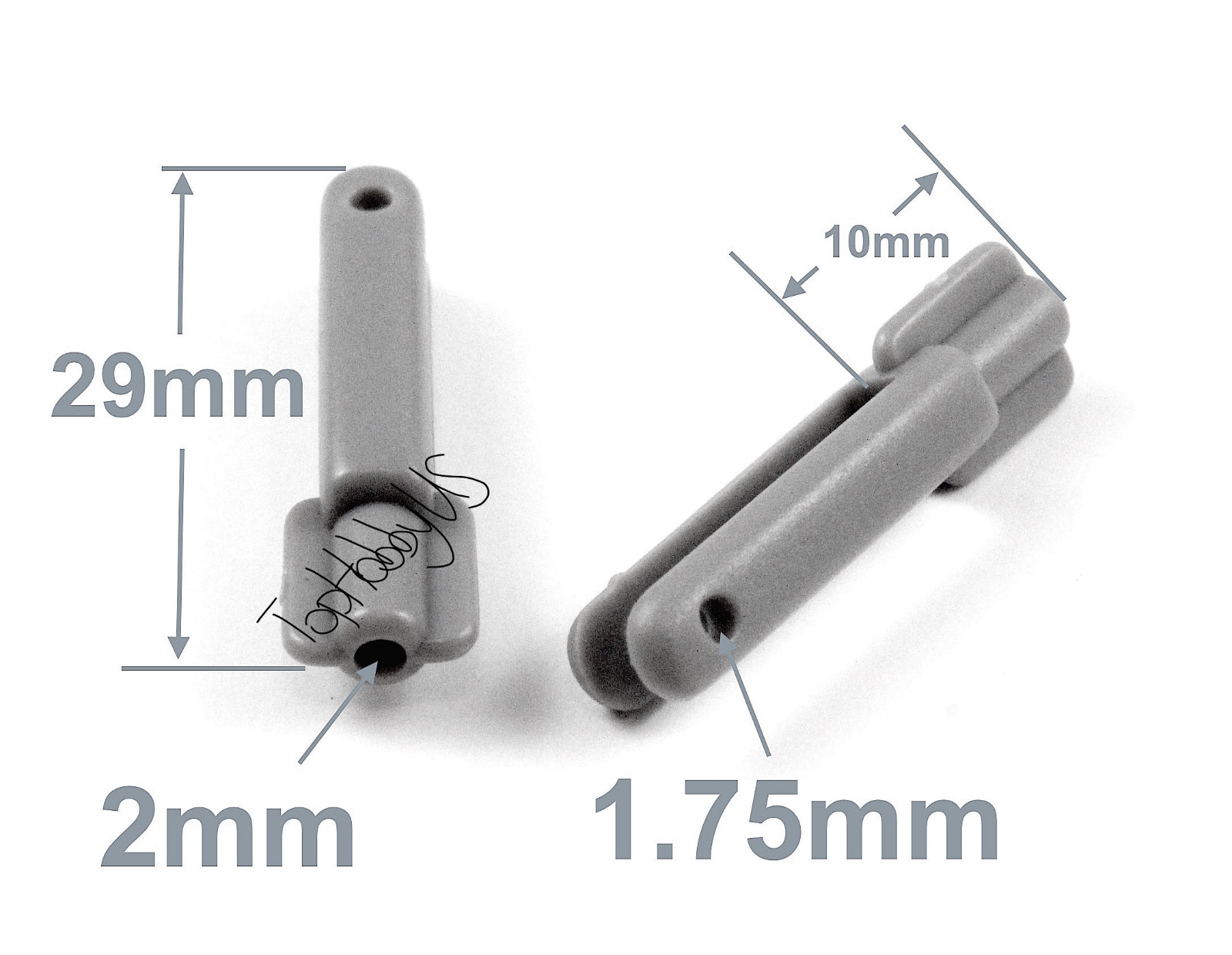 10PCS POM Cevis Clevises, RC Plane Airplane, White (US SELLER SHIP) | eBay