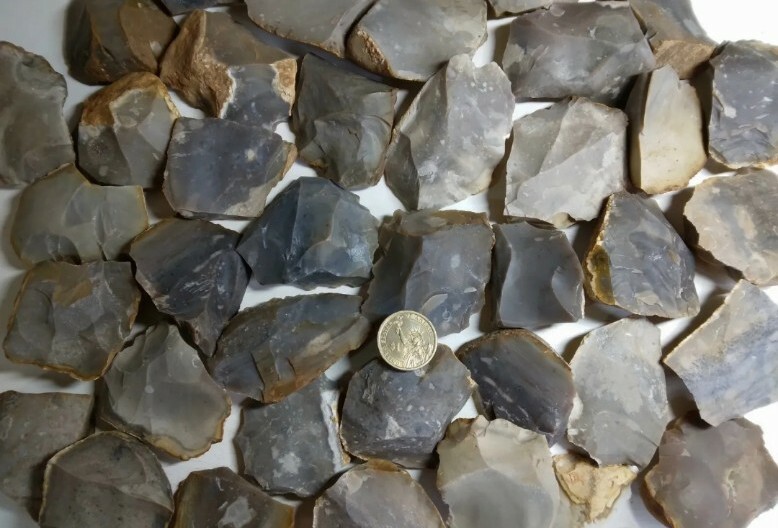 Flint Chert Fire Starting Flint and Steel Knapping - Three Stones | eBay