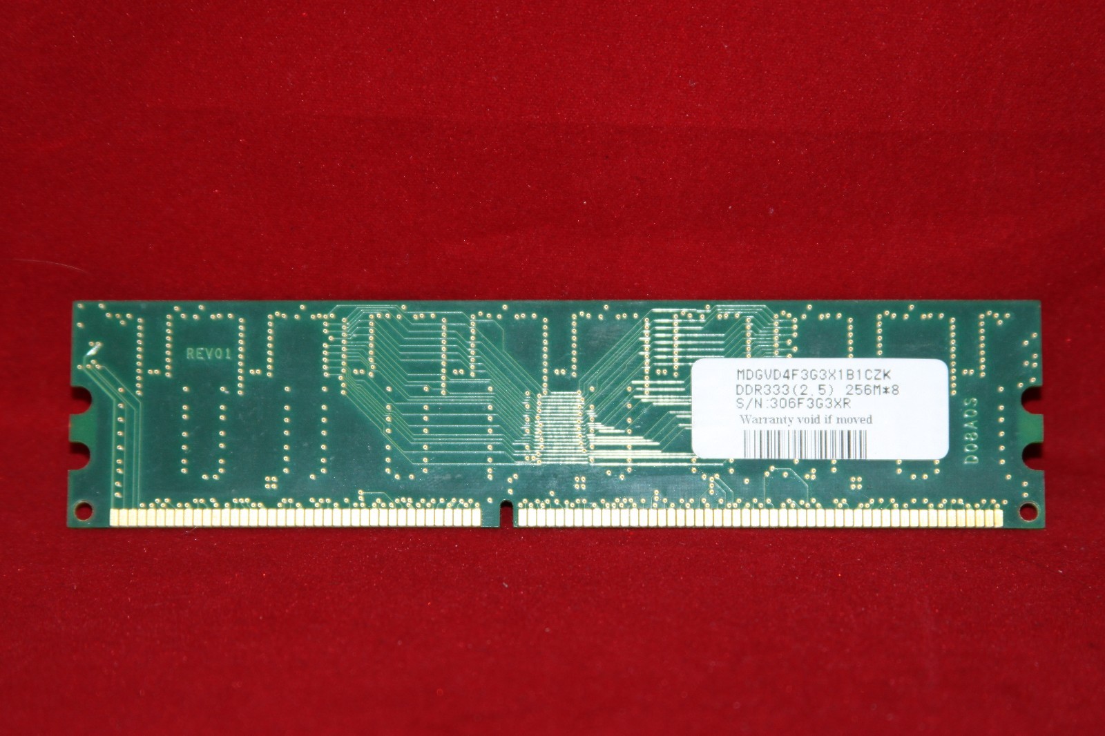 RAM DDR Centon Vdata 256 Mb, 333 Mhz (PC2700), CL2.5 ...