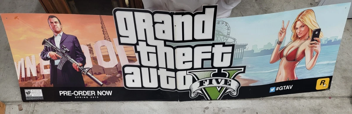 Gta 5 Pre Order Poster