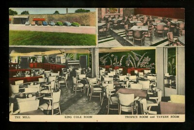 Illinois IL postcard Springfield, The Mill Restaurant linen J. Kohl ...