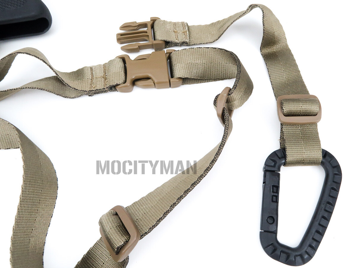 2 Point Rifle Sling Quick Adjust Tactical Coyote USA Made by Initial ...