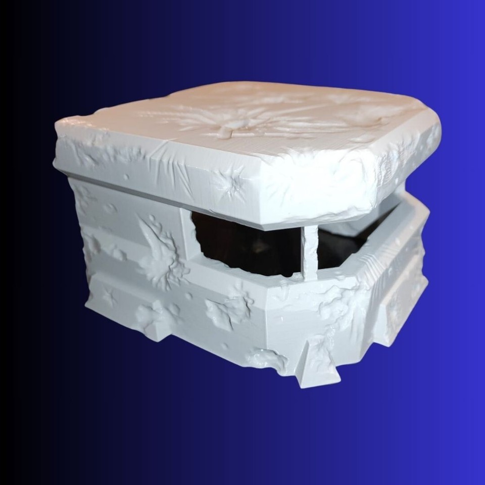 German Bunker 1:32 wargamming terrain Models Kits military Building ...