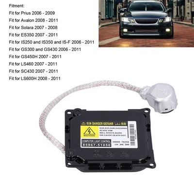 Headlight Control Unit Ballast 85967‑24010 For IS250 And IS350 And IS-F ...
