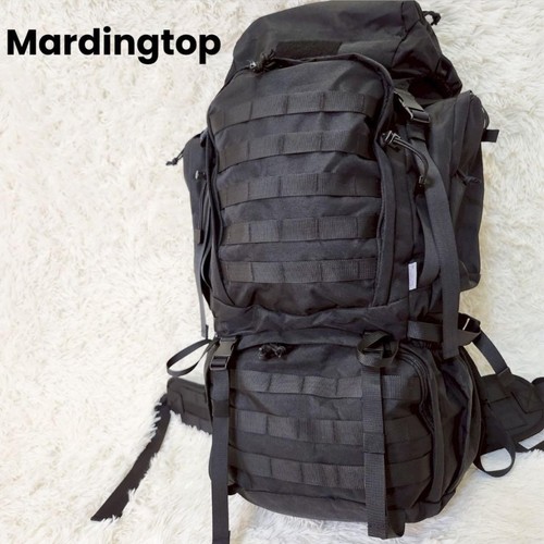 Mardingtop 60L Tactical Hiking Backpack Black Large Capacity Outdoor ...