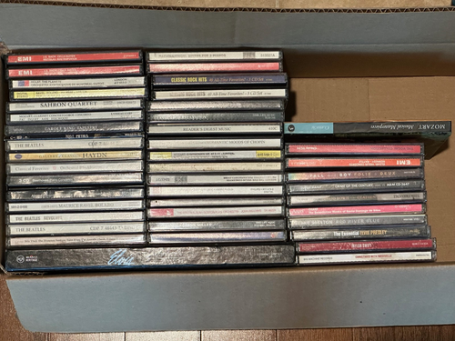 Lot Of 44 Music CDs Including Boxed Sets Country, Rock, Classical ...