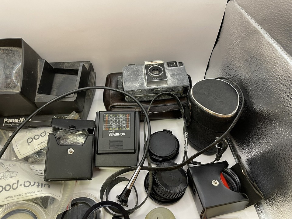Vintage Camera Parts Lot. See Pics For Descriptions | eBay
