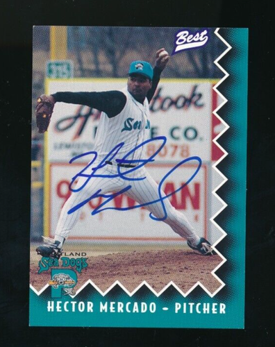 1997 Best Portland Sea Dogs #19 Hector mercado signed auto autograph ...