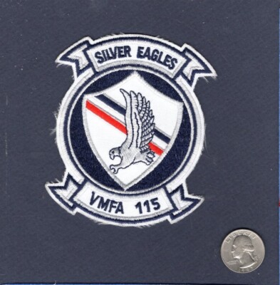 VMFA-115 SILVER EAGLE F-18 HORNET USMC Reserve Strike Fighter Squadron ...