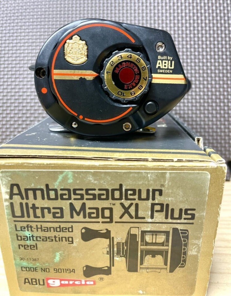 Abu Garcia Ambassadeur Ultra Mag XL Plus LH old Reel ddp | eBay
