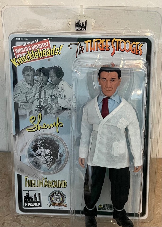 The Three Stooges 8 Inch Action Figures: Fuelin' Around Shemp | eBay