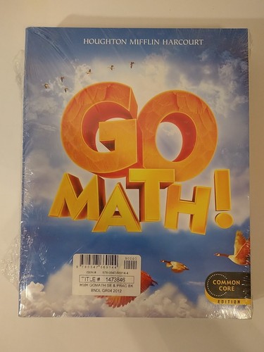 Go Math Grade 4 Bundle Houghton Mifflin Harcourt Common Core Edition ...