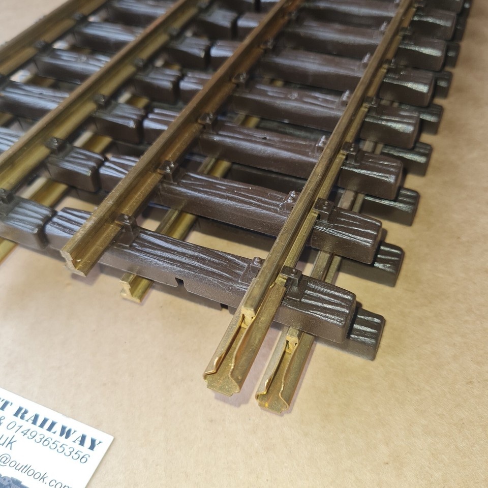 4 x LGB 10000 G Scale 45mm Gauge Garden Railway Brass Track 300mm 1 ...