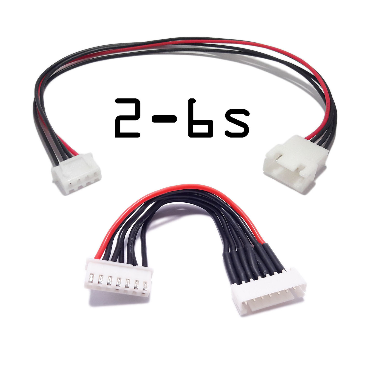 2-6s Rallonge JST prise Equilibrage Batterie LIPO Balance plug Cable 2S ...