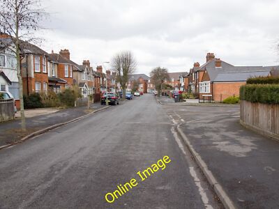 Photo 6x4 Slade Road Rugby Looking north along Slade Road past the ...