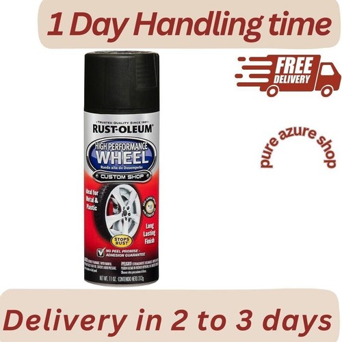 Wheel Coating Spray Paint Car Trucks Metallic Matt Black Rims Stop Rust ...