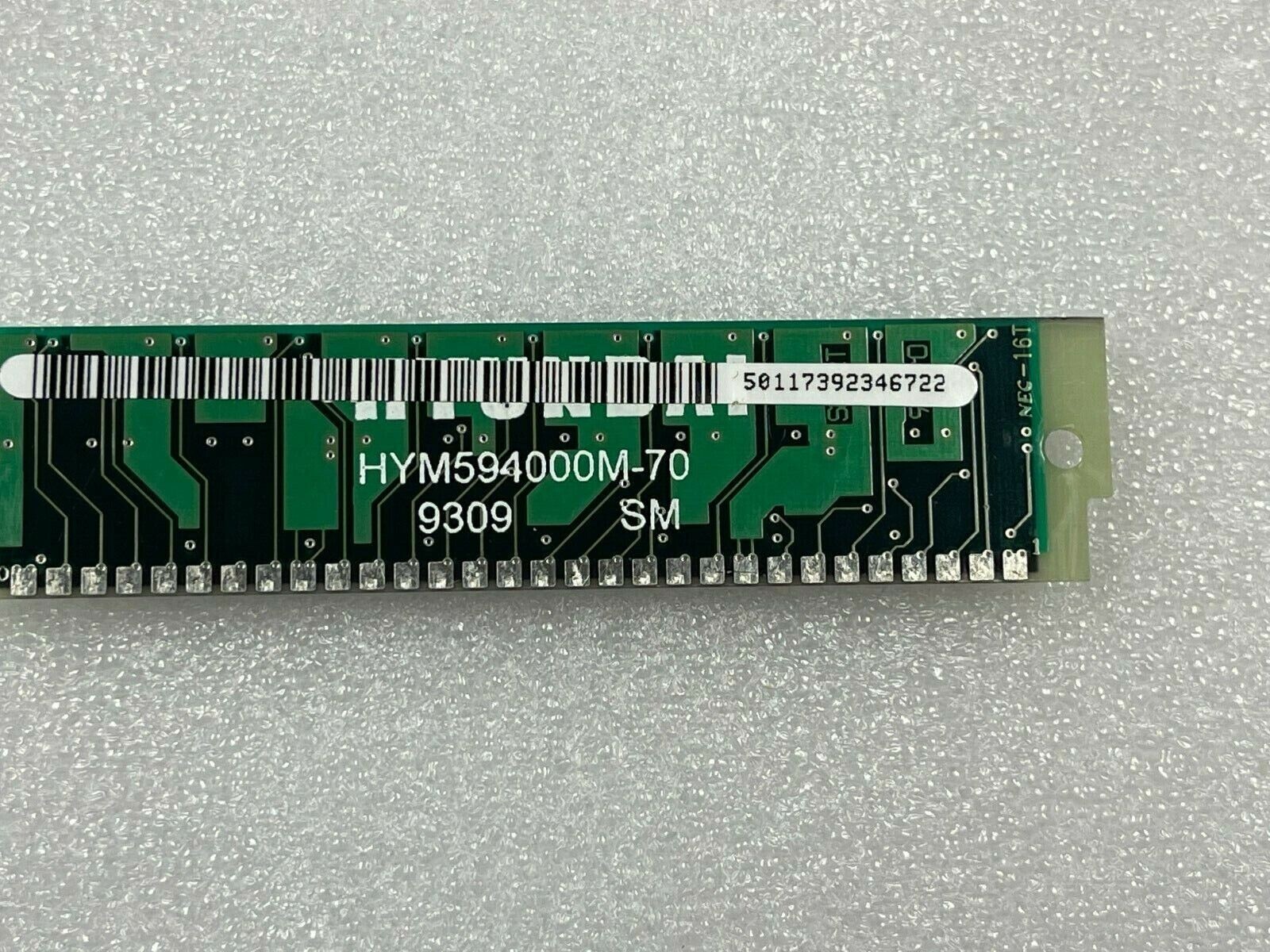 4 MB Simm 30-pin with Parity 70 ns 9-Chip Hyundai HYM594000M-70 | eBay
