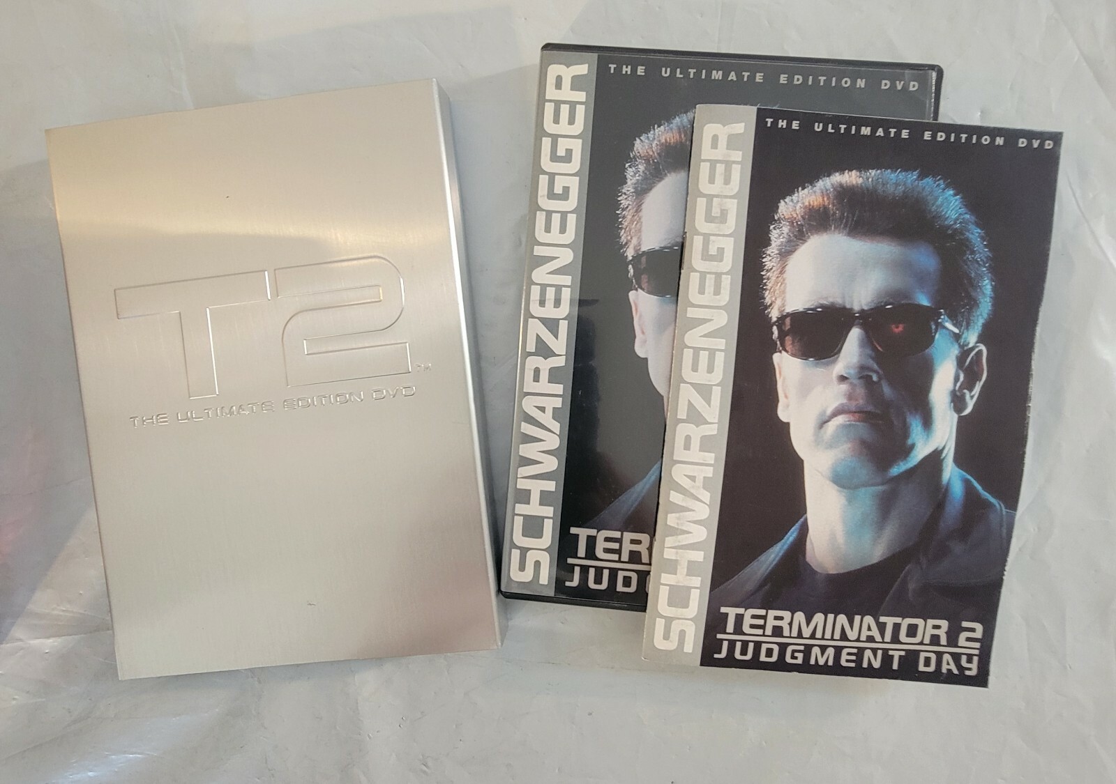 T2 Terminator 2 Judgement Day Ultimate Edition DVD Metal Case 32-Page ...