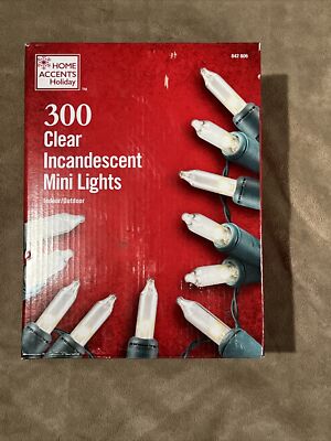 300l Clear Incandescent Mini Lights