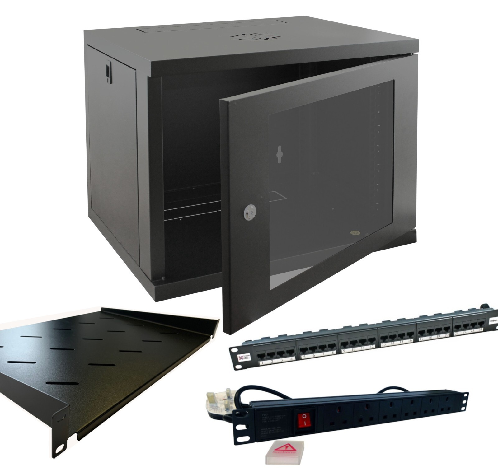 12u Wall Mounted Data Cabinet | Cabinets Matttroy