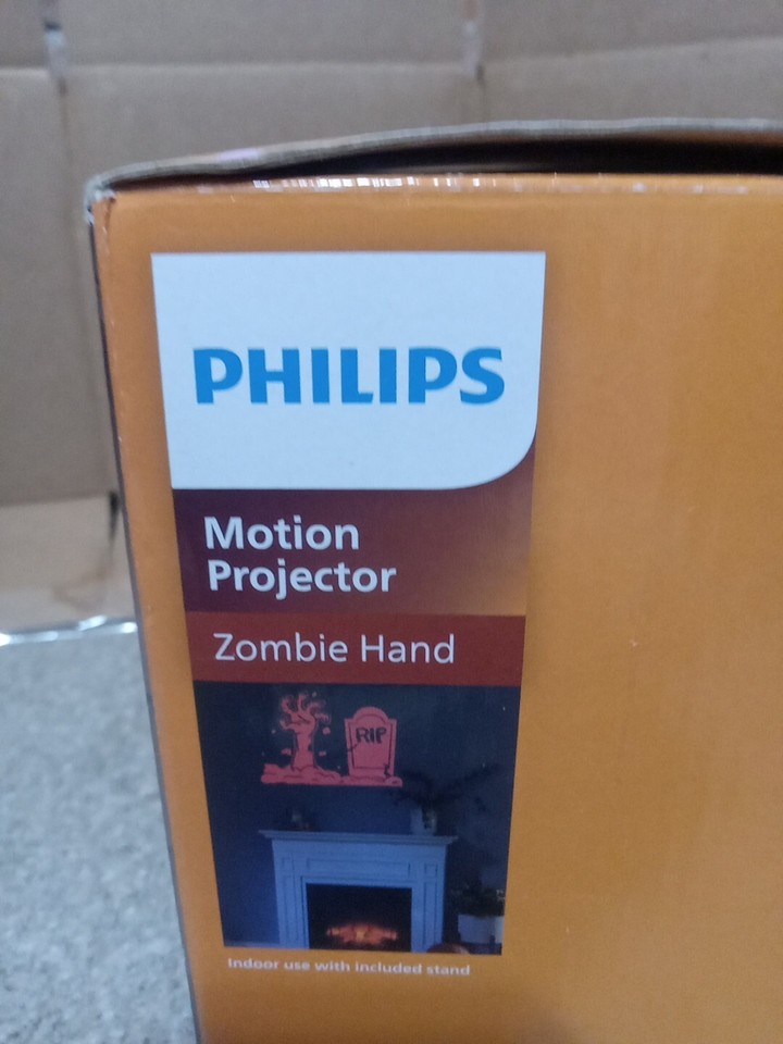 Philips LED Halloween Decoration Red LED Color Zombie Hand Motion ...