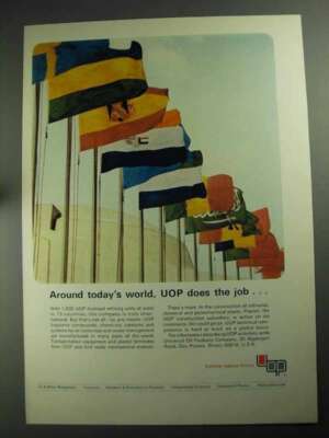 1968 UOP Universal Oil Products Ad - Today's World | eBay