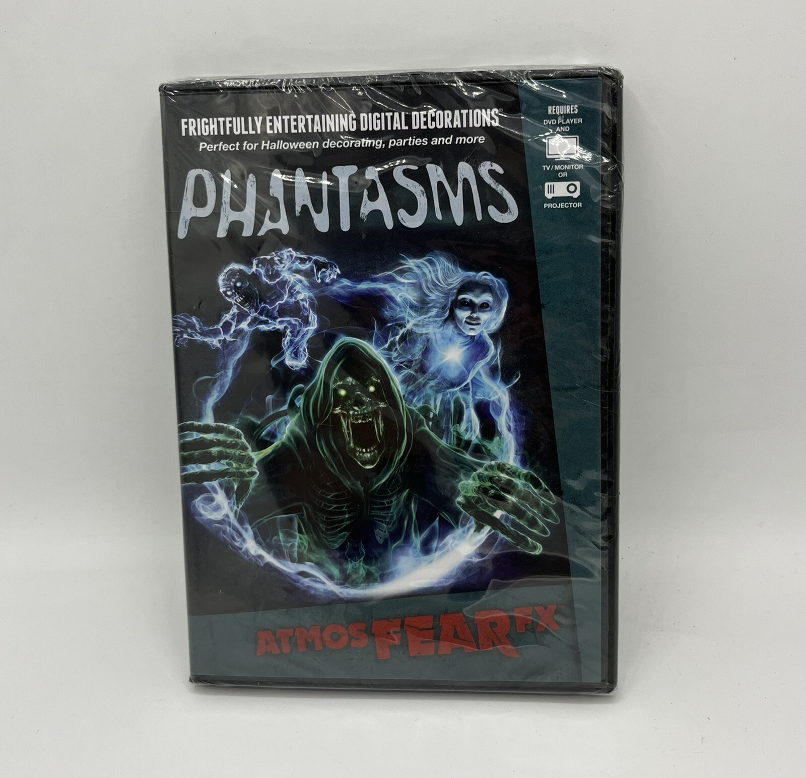 ATMOSFX PHANTASMS DIGITAL HALLOWEEN DECORATIONS DVD NEW | FREE SHIPPING ...
