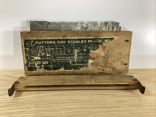 Vintage Cutters for Stanley Plane No. 45 - Original Cutter Box Box No ...