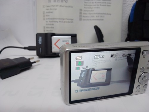 Sony Cyber-Shot DSC-W650 16.1MP funktioniert gut Digitalkamera ansehen ...