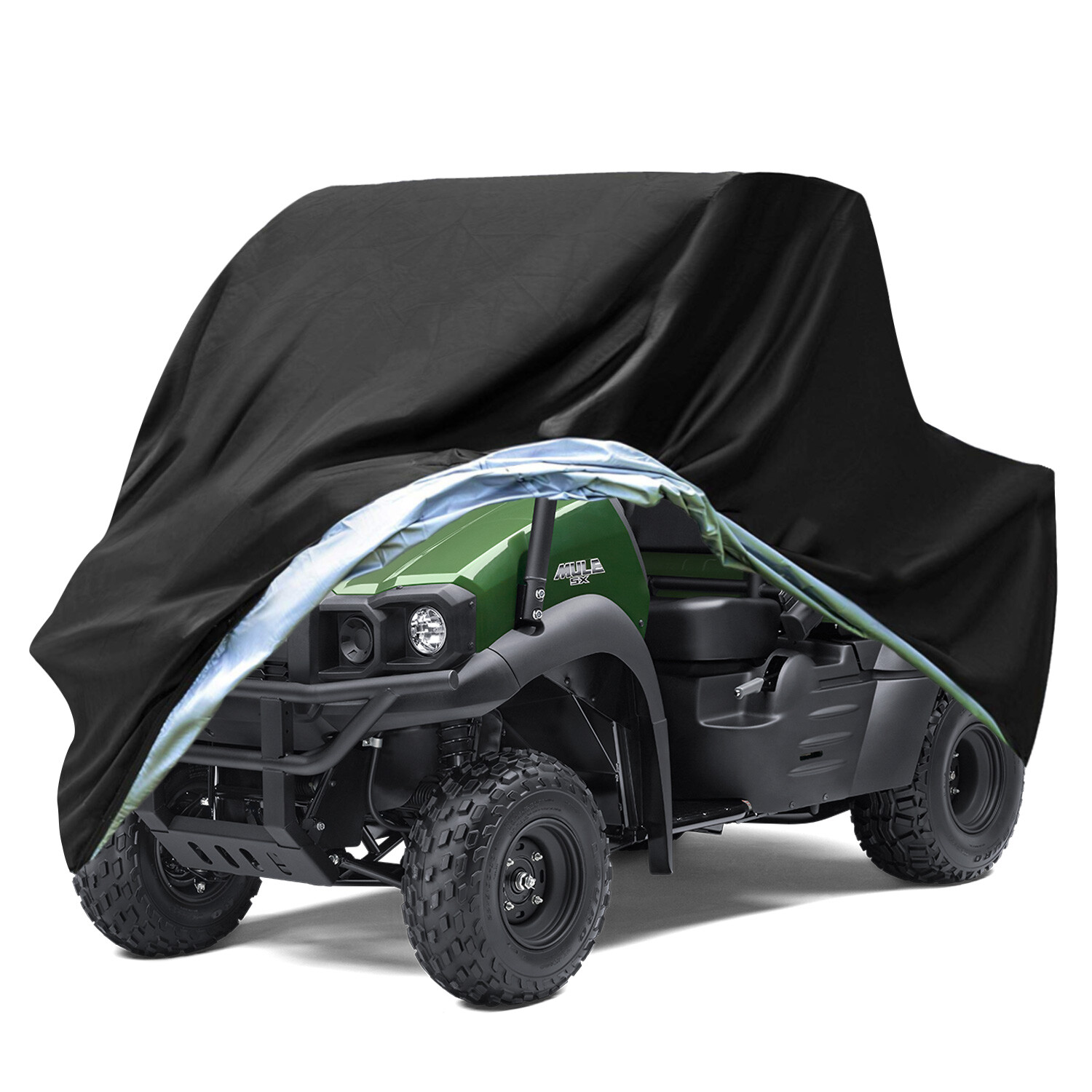 For Kawasaki Mule SX Side-by-Side UTV Utility Vehicle Cover Rain ...