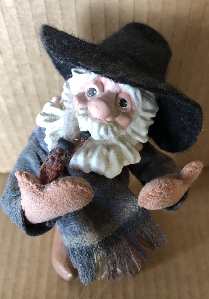 Vtg 1985 SIMPICH Elf Handmade “Deacon” RETIRED Collectible Miniature ...