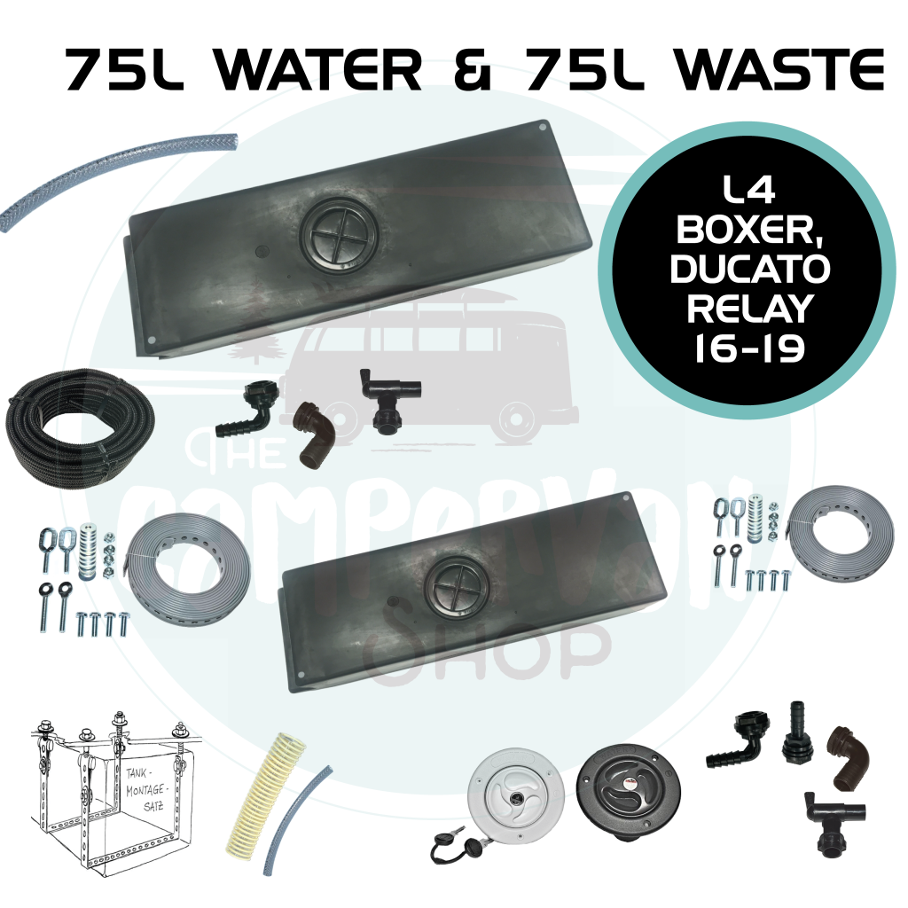 Campervan Underslung Water / Waste Tank Kits & Mounting Straps | eBay UK