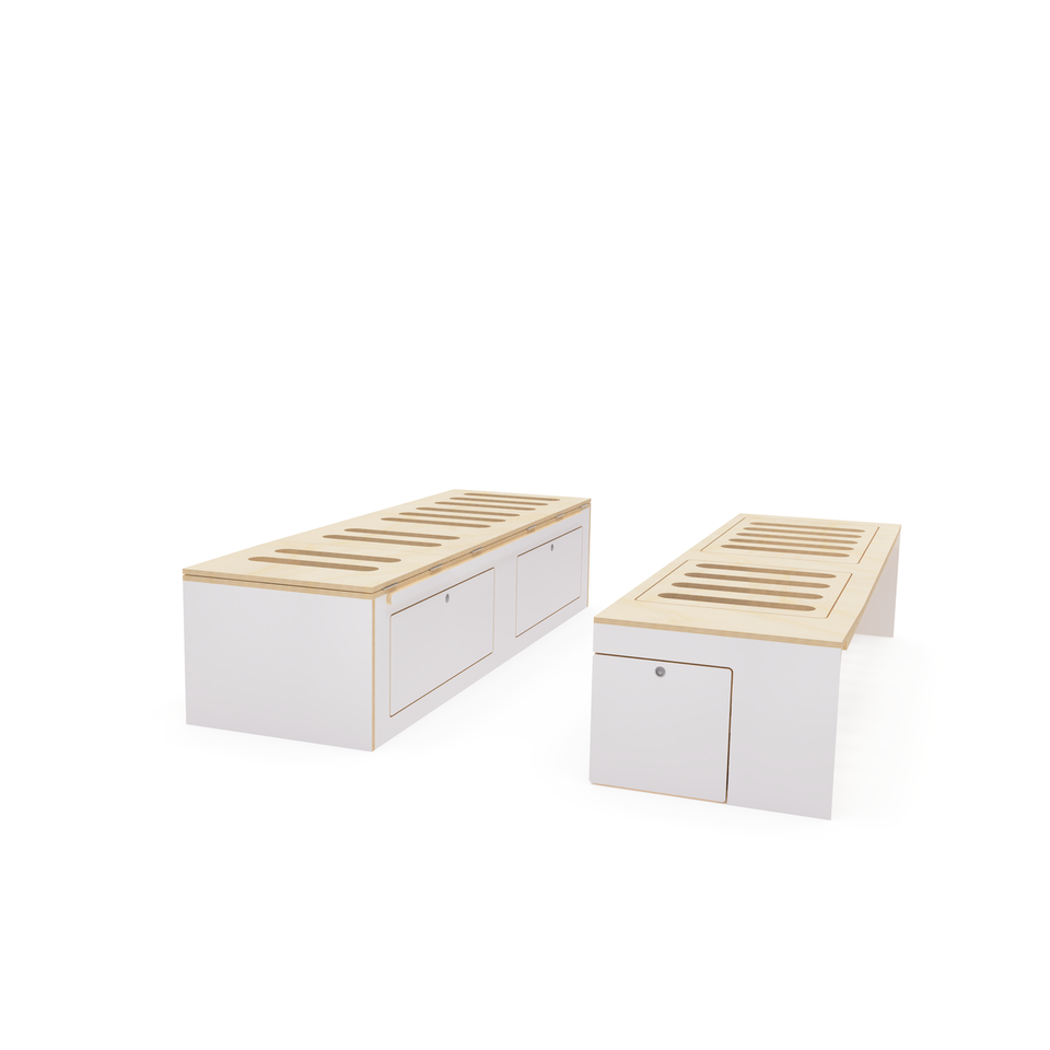 VW Crafter 1870mm Side pods bed & Drawer System - Camper Van Furniture ...