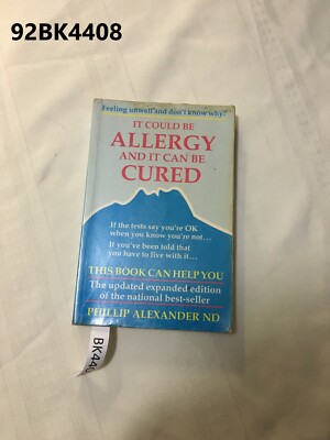 It Could Be Allergy and It Can Be Cured Paperback LOT92 92BK4408 | eBay ...
