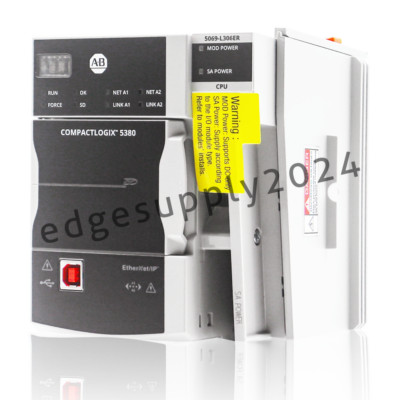 FactorySealed NEW Allen bradley 5069-L306ER CompactLogix 600KB Enet ...