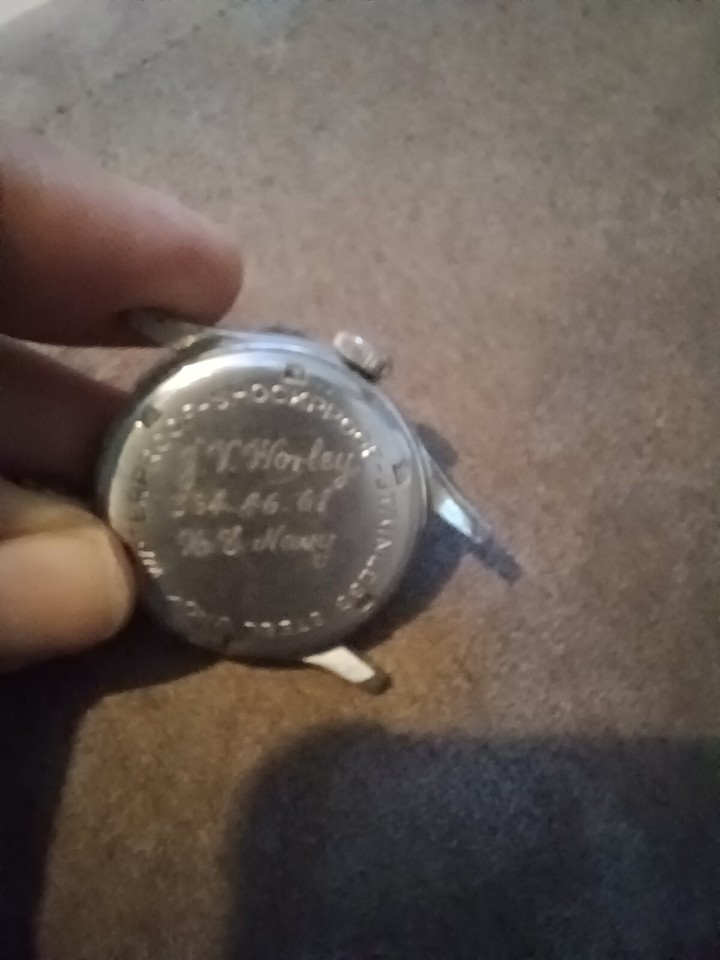 Colomby U. S. NAVY SIGNED watch Parts Only | eBay