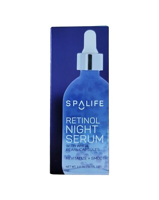 Spa Life Retinol Night Serum Revitalizing and Smoothing White Pearl ...