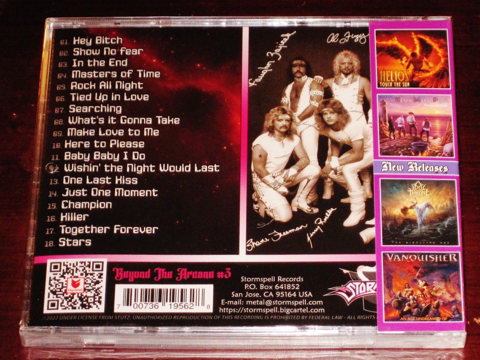 Stutz: Champions Demo Anthology 1979-1987 - Limited Edition CD 2022 SSR USA NEW | eBay