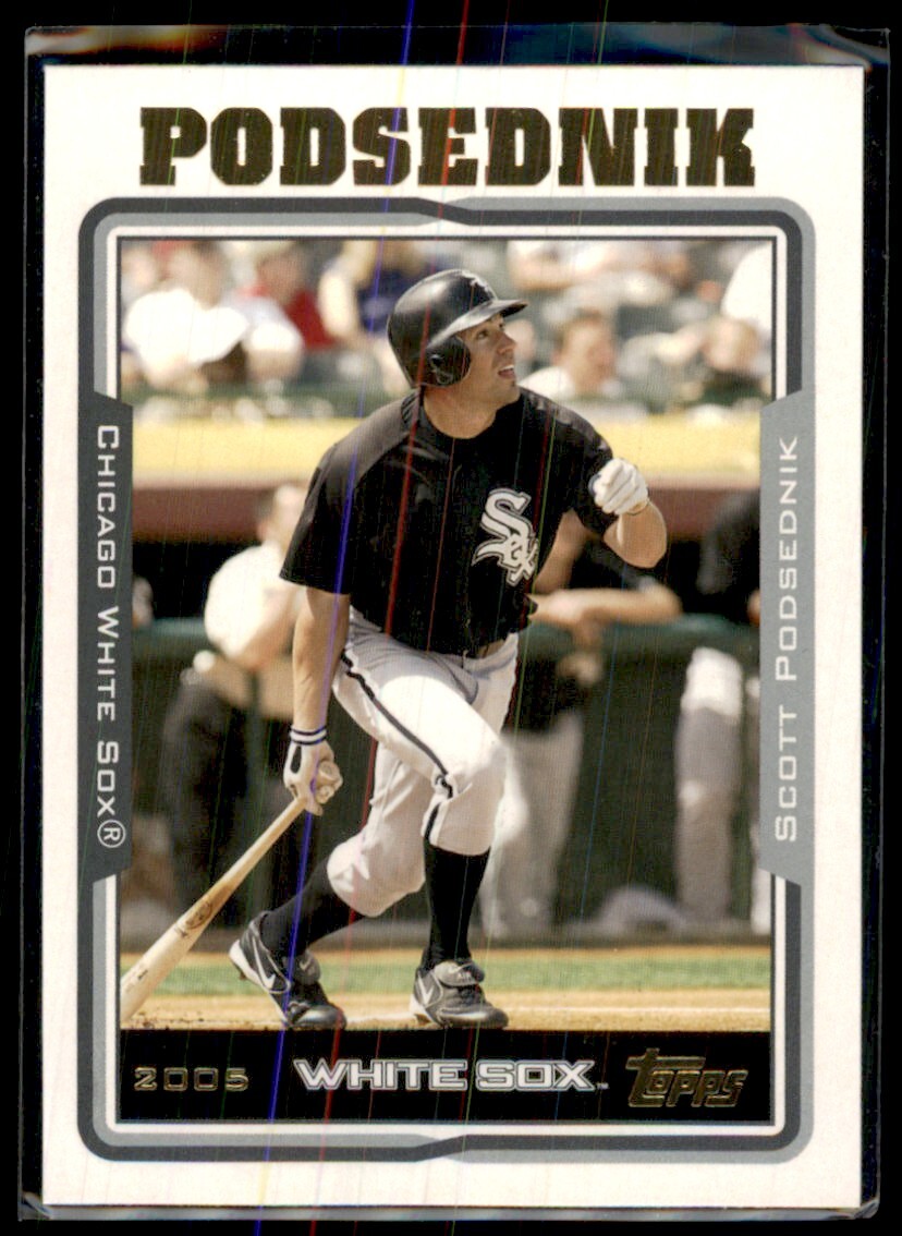 2005 TOPPS SCOTT PODSEDNIK CHICAGO WHITE SOX #UH20 | eBay